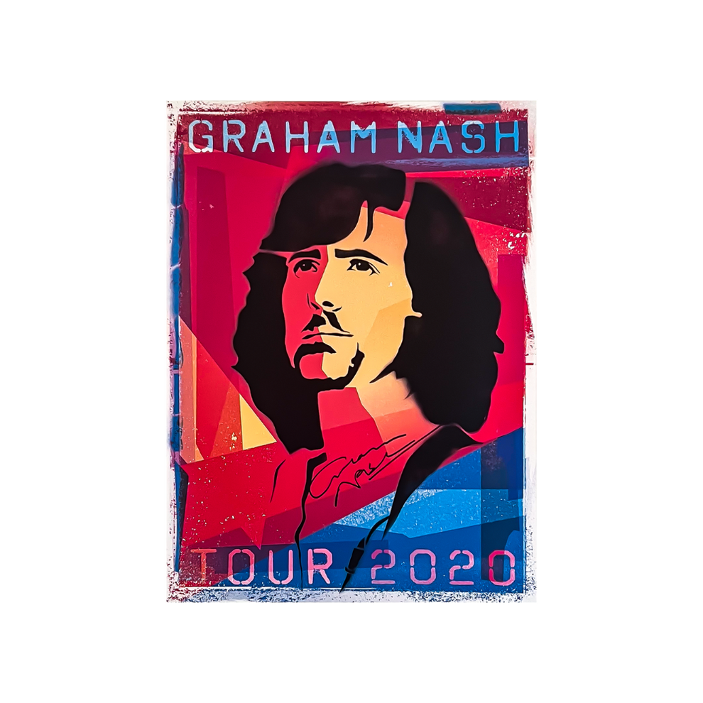 Signed 2020 Tour Poster – Graham Nash